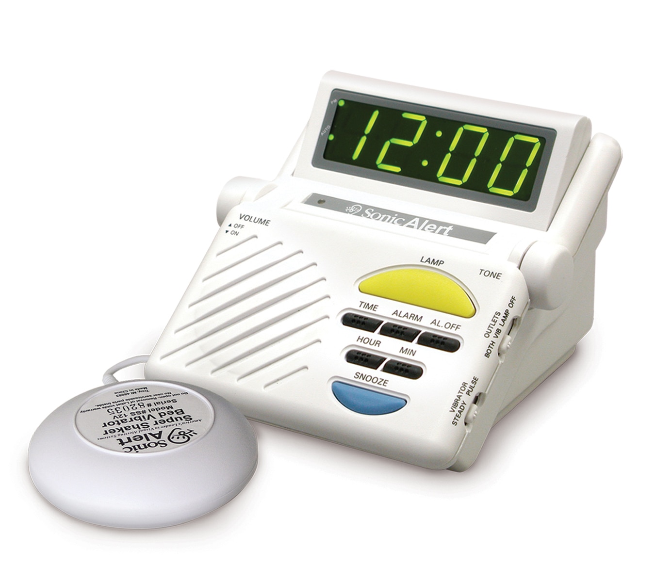 The Original Sonic Boom Sonic System Alarm Clock and Notification Hub ...