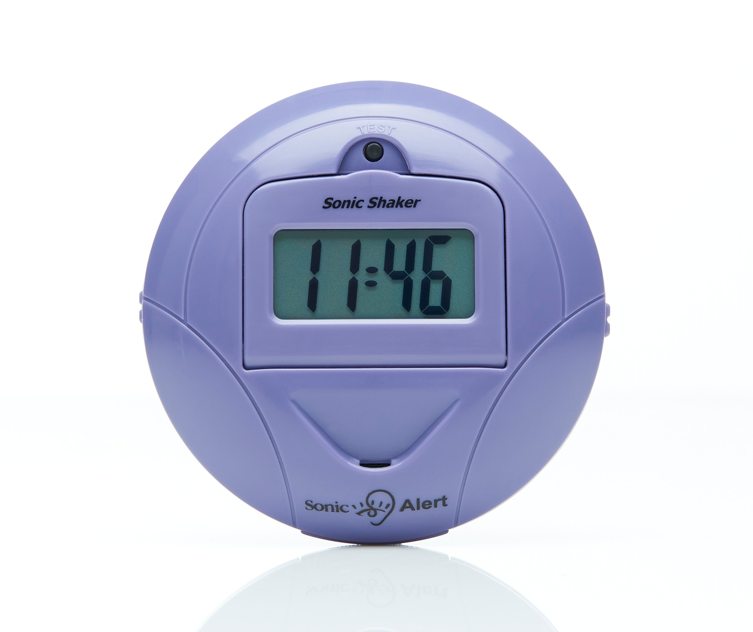 Purple Digital Clock